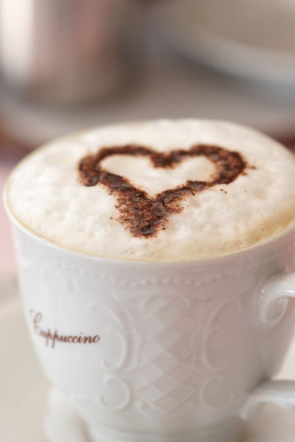Italian Coffee Cappuccino stock image. Image of brown - 12400951