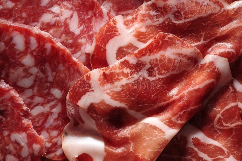 Italian cold cuts stock photo. Image of meat, appetizer - 36082052