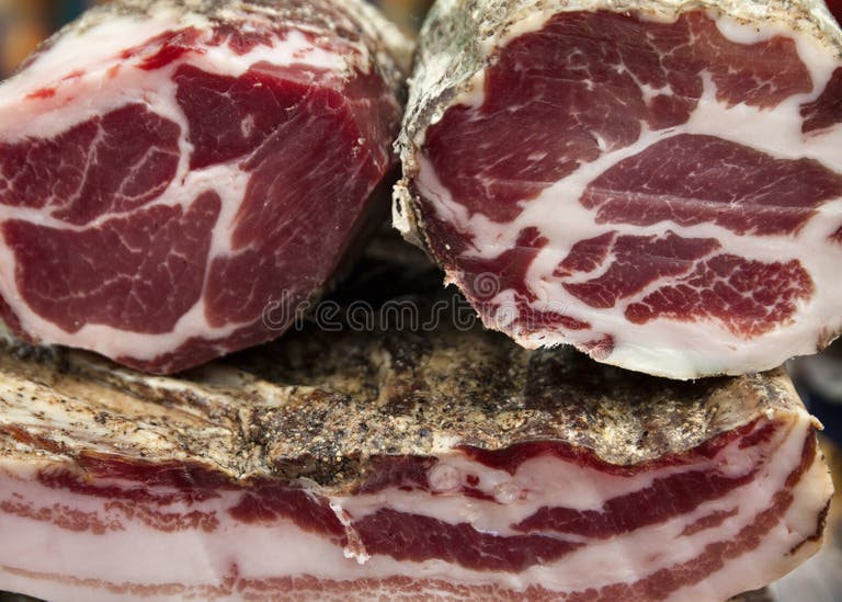 Italian cold cuts stock photo. Image of variety, delicatessen - 53753002