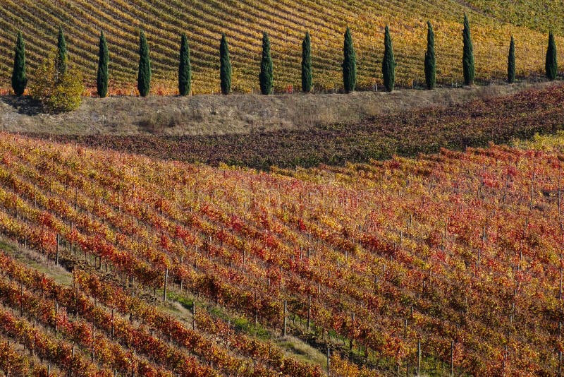 An Italian fall landscape stock image. Image of autumn - 80539213