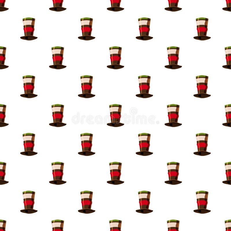 Italian Fan Soccer Hat Pattern Stock Vector - Illustration of nation ...