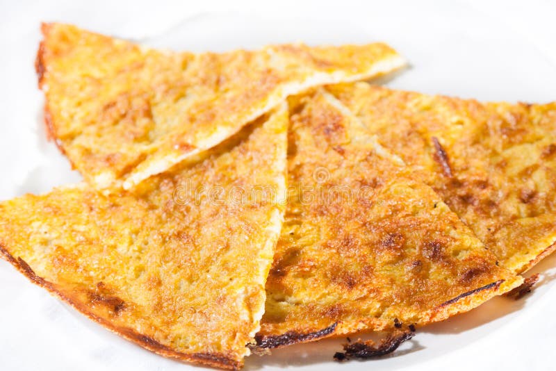 Italian farinata stock photo. Image of focaccia, mediterranean - 30614704