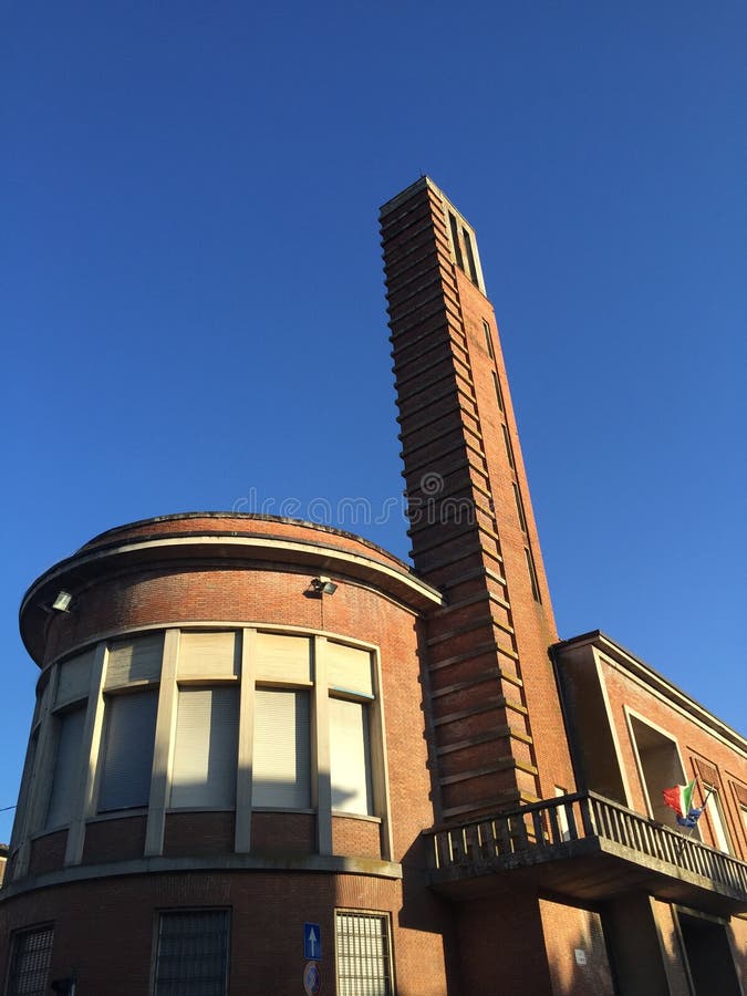 Italian Fascist Architecture Stock Image - Image of symmetry, modernist ...