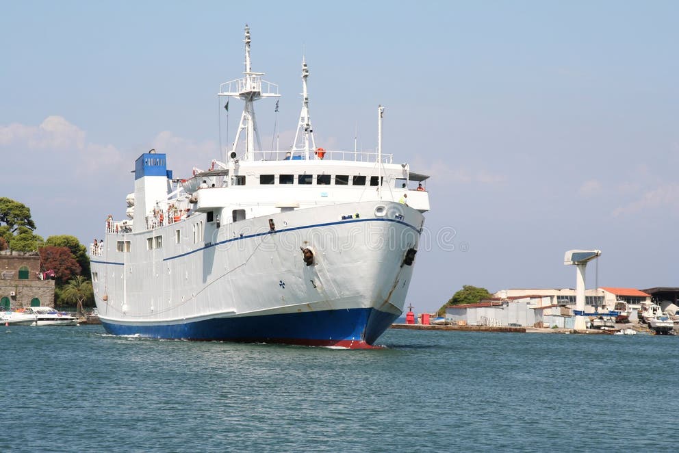 Italian Ferry. stock photo. Image of transportation, italy - 12714906