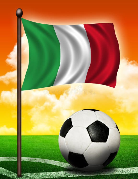 Italian National Flag Football Stadium Stock Illustrations – 97 Italian ...