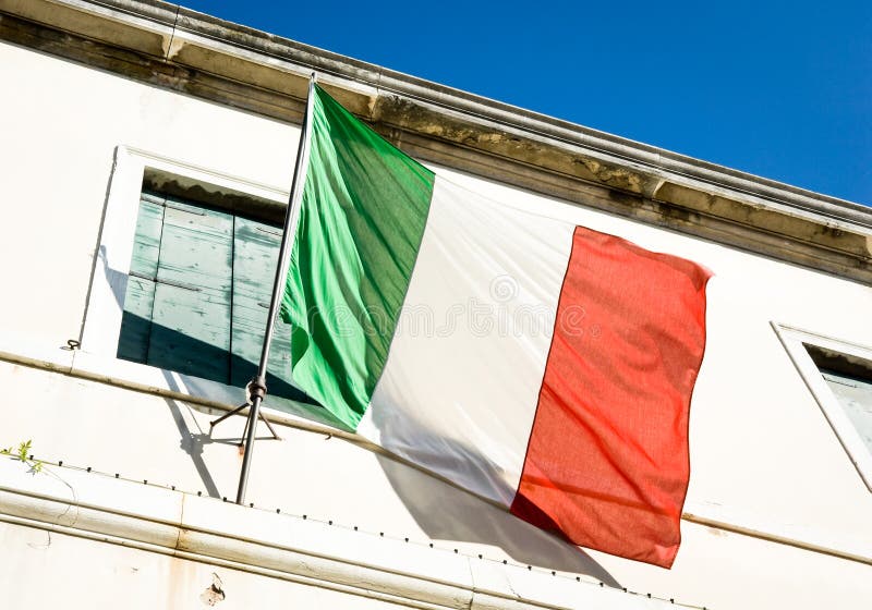 Italian flag stock photo. Image of flag, detail, national - 30131544