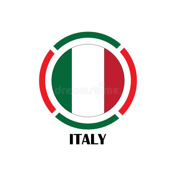 Italian flag icon stock vector. Illustration of rectangle - 282931632