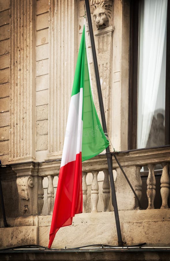 Italian Flag stock image. Image of detail, italia, italy - 30746429