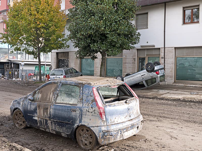 Italian Floods Aftermath and Cleanup, Models Editorial Photo - Image of ...