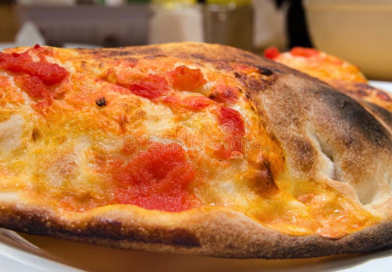 Italian Folded Pizza stock photo. Image of lunch, crust - 31379464