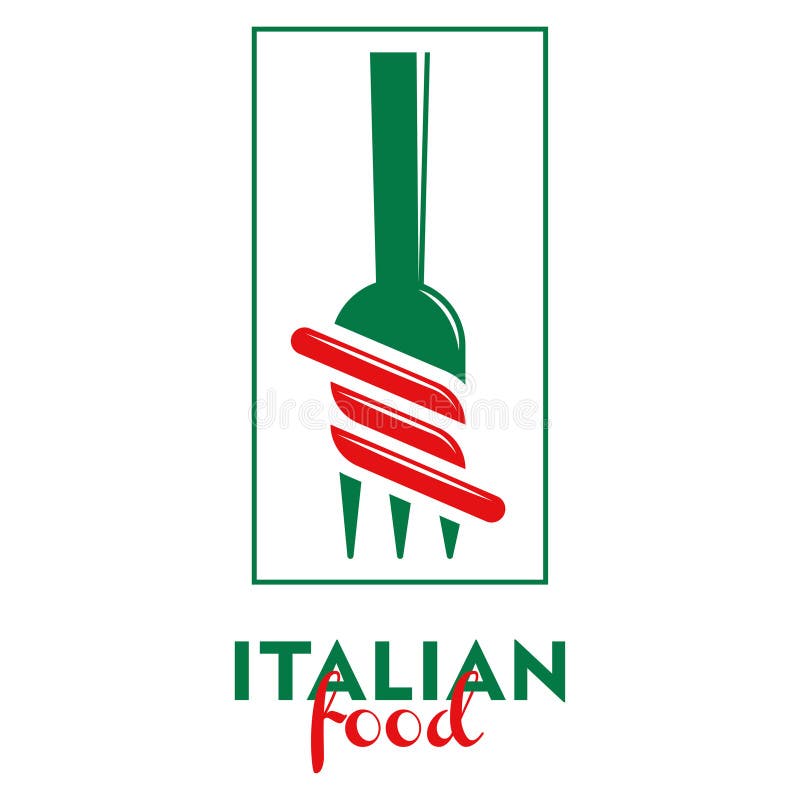 Italian Food Local Food Logo Vector Stock Vector - Illustration of ...
