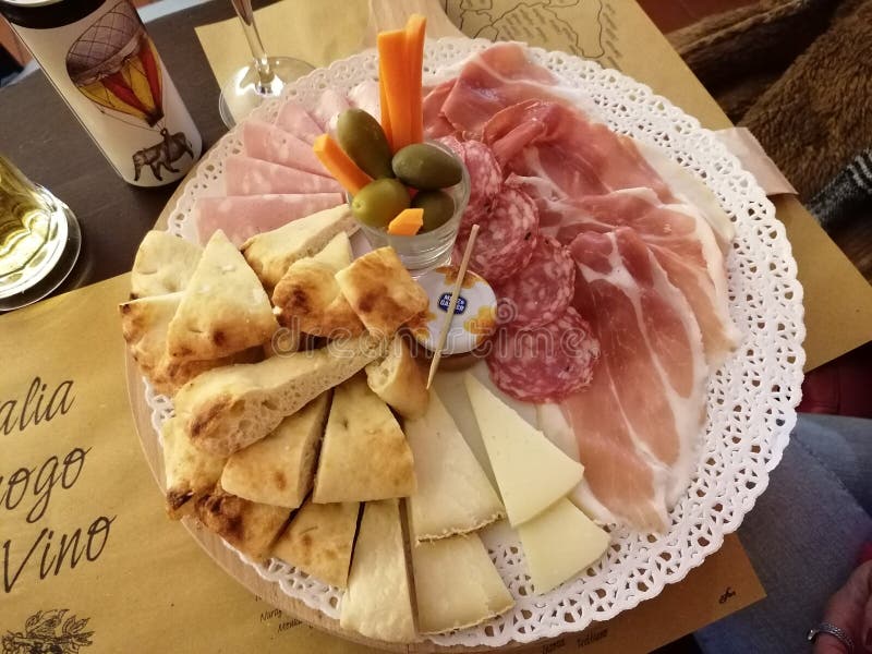 Italian Food, Typical Product, Evening Time, Dinner in the Pub ...