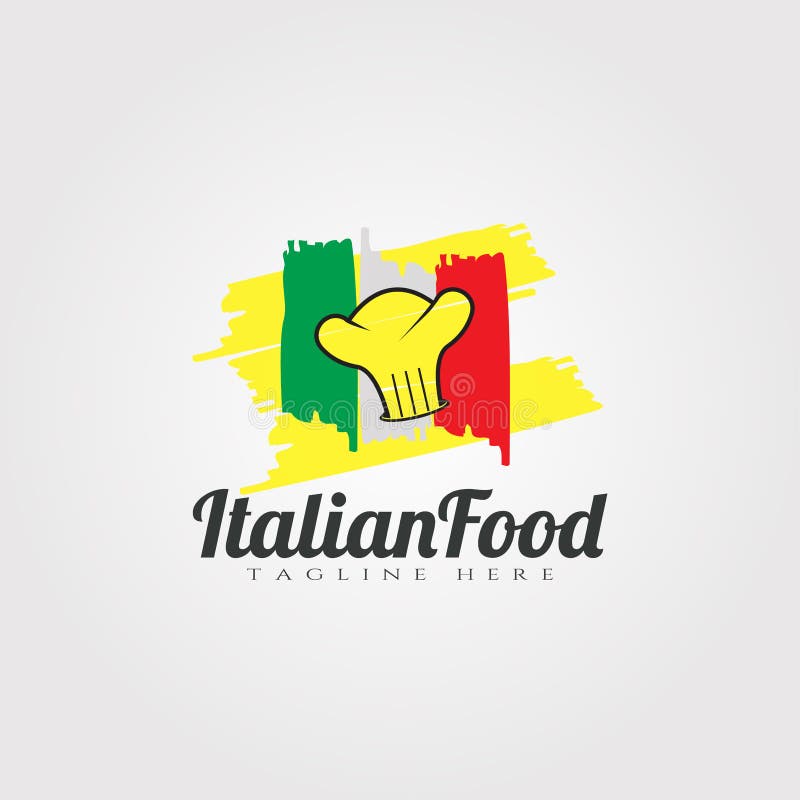 Italian Food Vector Logo Design,food Chef Icon Stock Vector ...