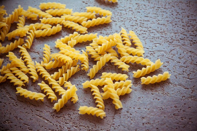 Italian fusilli stock image. Image of kitchen, italy - 72967087