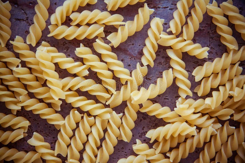 Italian fusilli stock photo. Image of nutrition, ingredients - 74058920