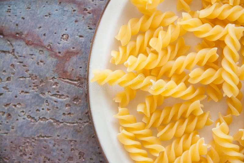 Italian fusilli stock image. Image of ingredients, cooked - 74065347