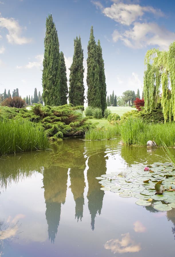 Italian Garden Picture. Image: 4424228