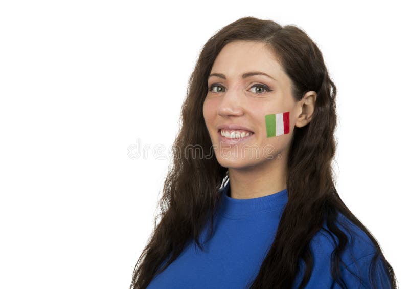 Italian Girl stock photo. Image of paint, italy, portrait - 37608748