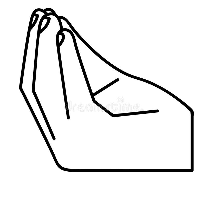 Italian Hand Gesture Vector Illustration by Crafteroks Stock Vector ...