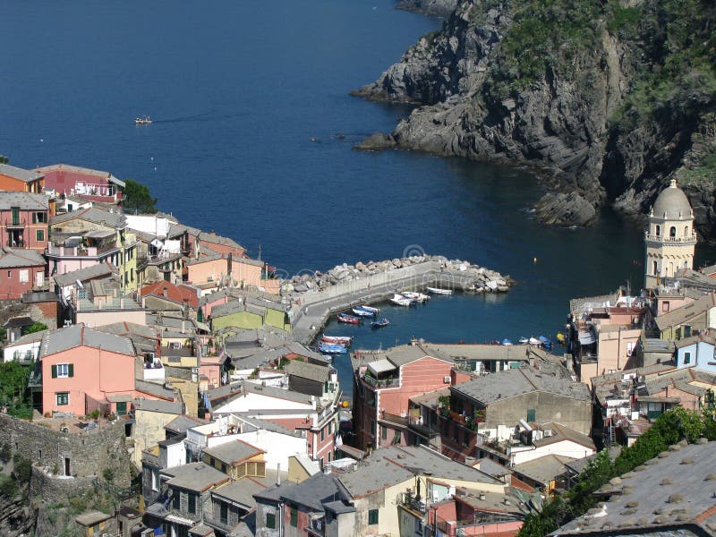 Italian Harbor Village stock image. Image of traveling - 5858491