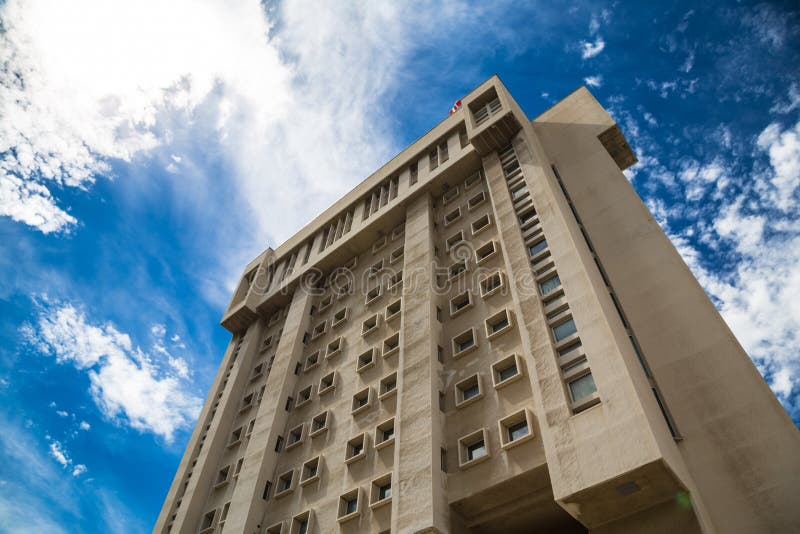 An Italian Hospital in a Skyscrape Stock Photo - Image of health ...