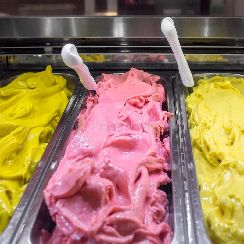Italian ice cream stock photo. Image of bowl, icecream - 69221140