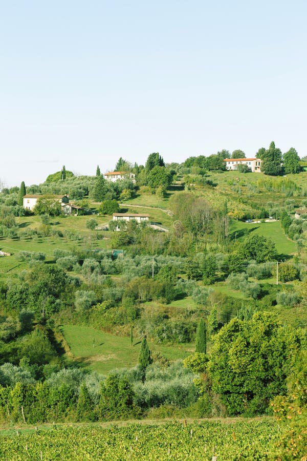 Italian Landscapes, Architecture and Gardens Stock Photo - Image of ...