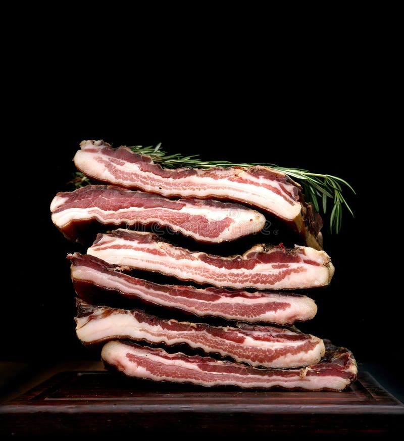 Italian Lunch Meat Bresaola, Prosciutto, Culatello, Pancetta and Salami ...