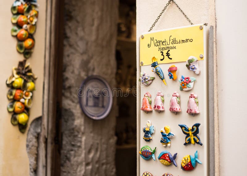 Italian magnets stock image. Image of souvenirs, outdoors - 50551381