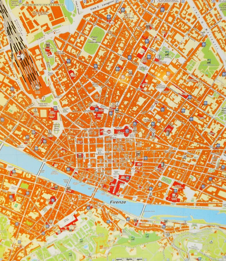 Street Map Florence Stock Photos - Free & Royalty-Free Stock Photos ...