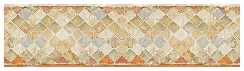 Italian Medieval Brick and Stone Wall in Latin Called -opus Incertum ...