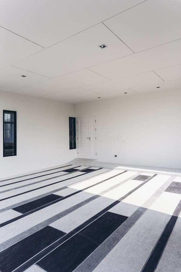 Italian Modern Model House : Outdoor Floor Tile with Blue, Grey and ...