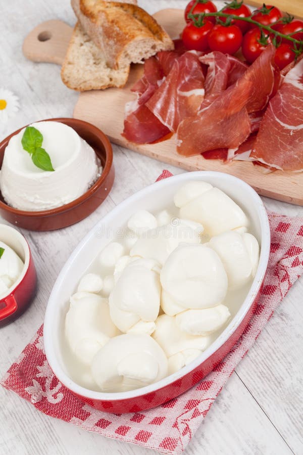 Italian Mozzarella stock image. Image of italy, diet - 24808319