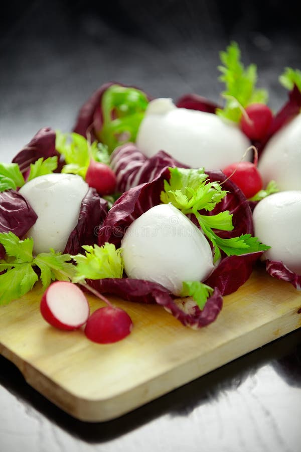 Italian Mozzarella Cheese stock image. Image of delicious - 24278439