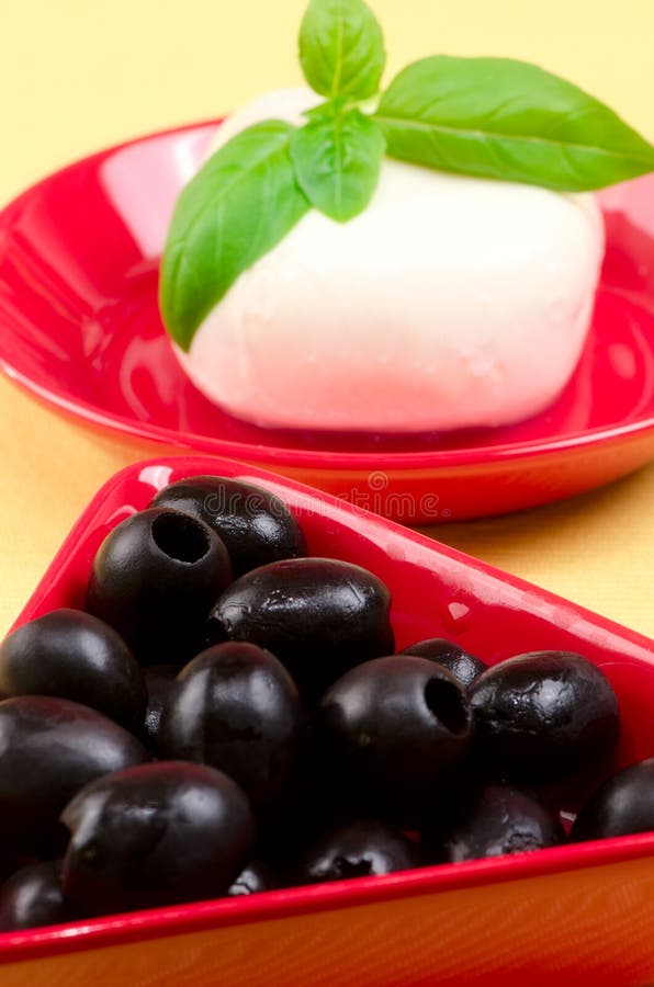 Italian mozzarella. stock image. Image of appetizer, colorful - 31388847