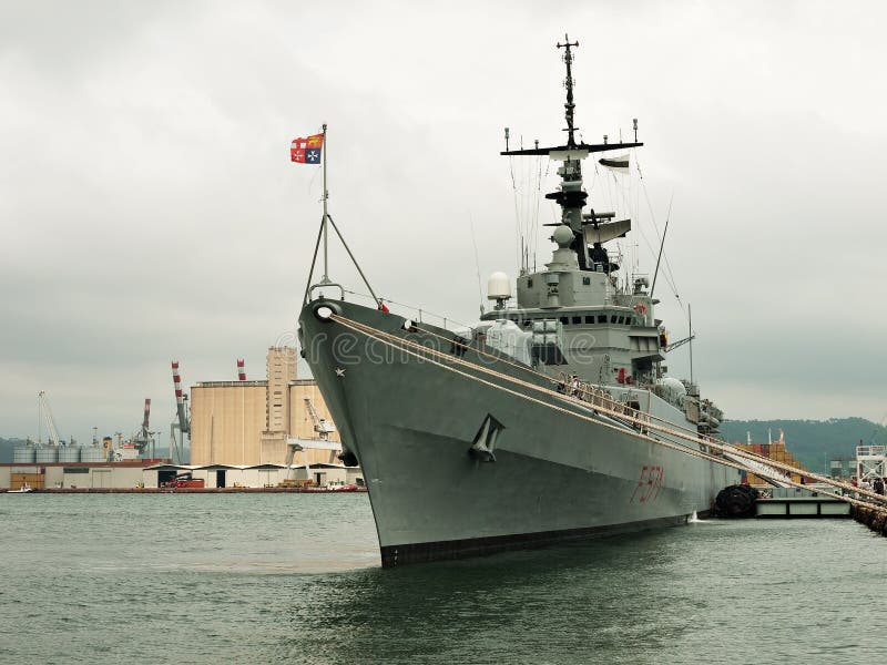 Italian Navy Destroyer - Grecale Editorial Photo - Image of italian ...