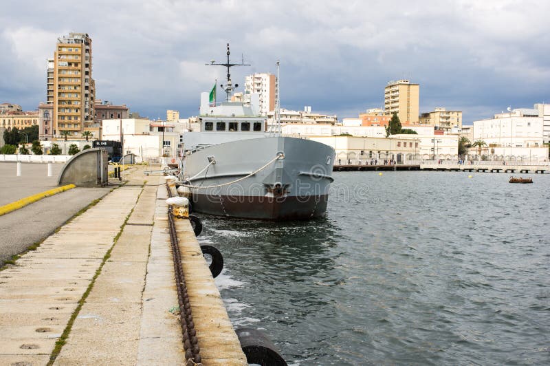 Italian navy ship stock photo. Image of arsenale, battleship - 44579962