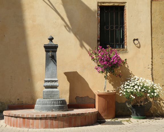 Italian nook stock photo. Image of retro, style, decoration - 15361358