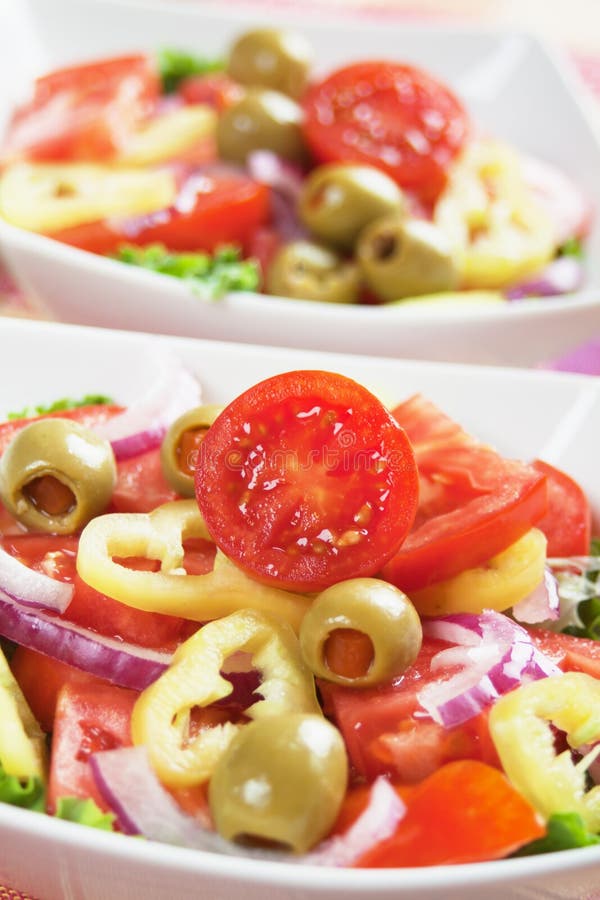 Italian olive salad stock image. Image of close, cuisine - 21211375