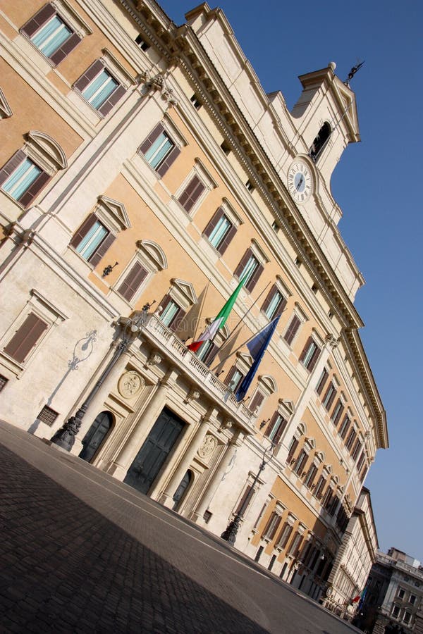 The Italian Parliament editorial stock image. Image of capital - 21171084
