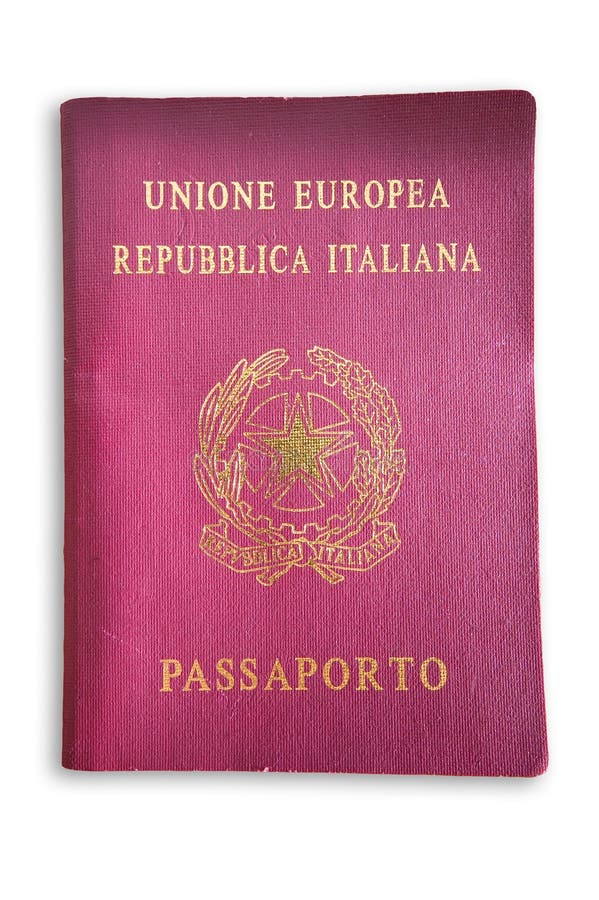 Italian passport stock photo. Image of identity, immigration - 3130314