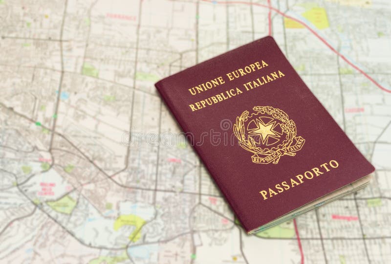 Passport on map stock photo. Image of resident, national - 29796760
