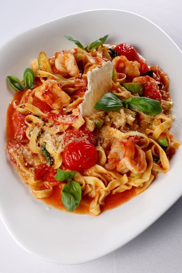 Italian pasta stock image. Image of pasta, spaghetti, tomato - 4058979