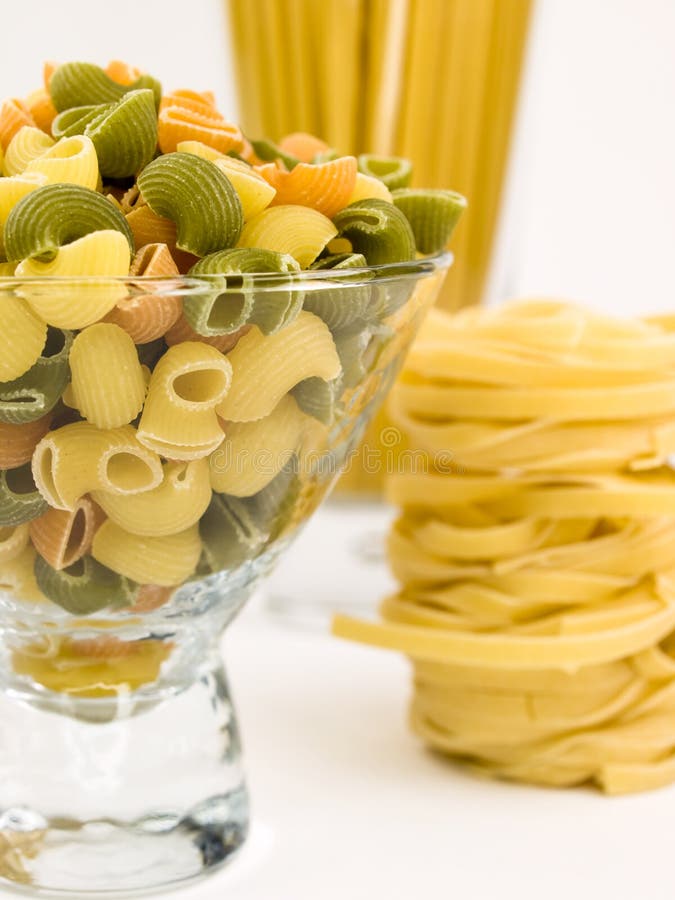 Italian pasta. stock photo. Image of food, dinner, shells - 4228020