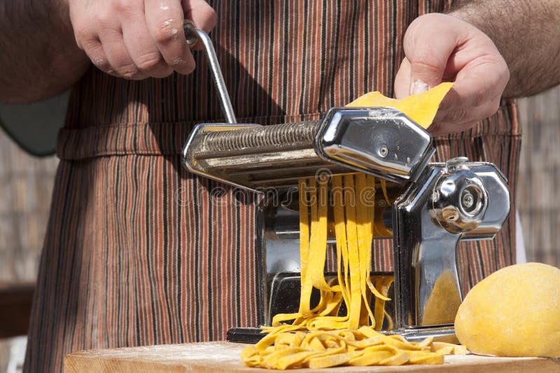 Italian Pasta Making stock image. Image of carbohydrate - 18875357