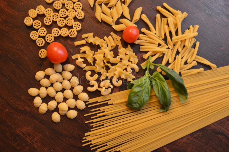 Italian pasta mix stock image. Image of pasta, fantasy - 105493771