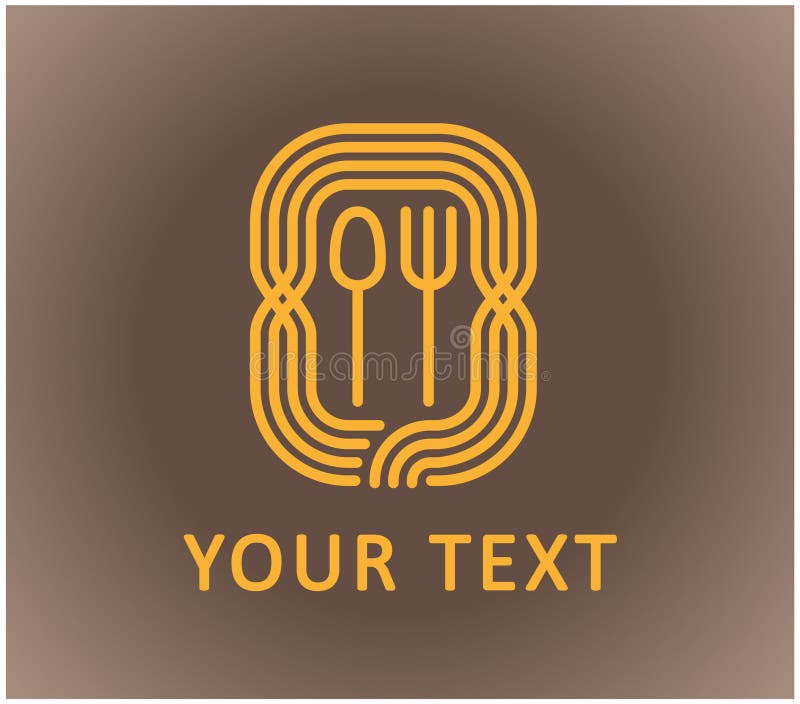 Italian Pasta Restaurant or Bar. Ready Logo Stock Vector - Illustration ...