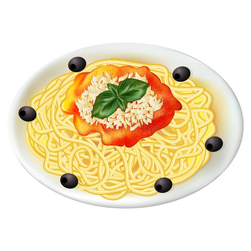 Cartoon Plate Pasta Eating Stock Illustrations – 514 Cartoon Plate ...