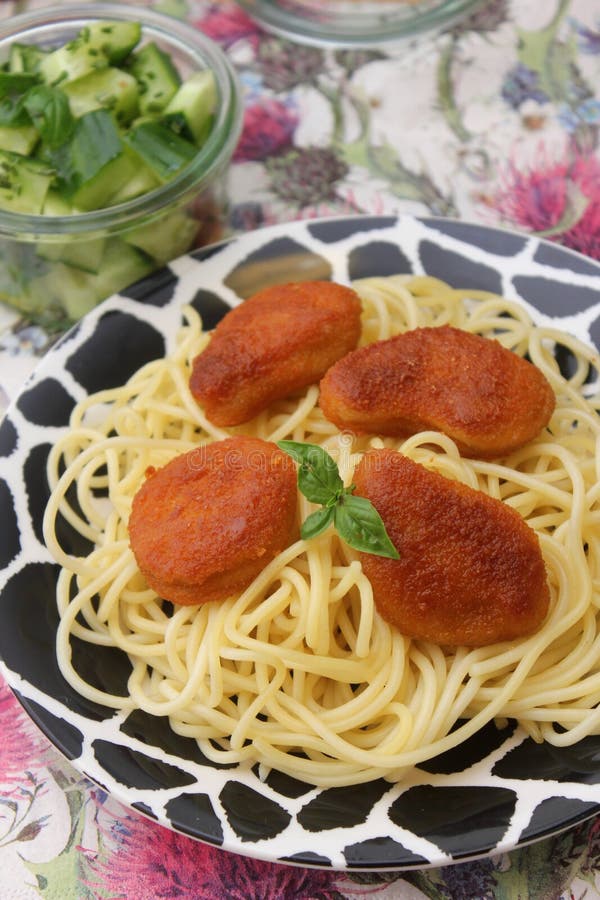 Italian Pasta stock photo. Image of cooked, nuggets, spaghetti - 97085770