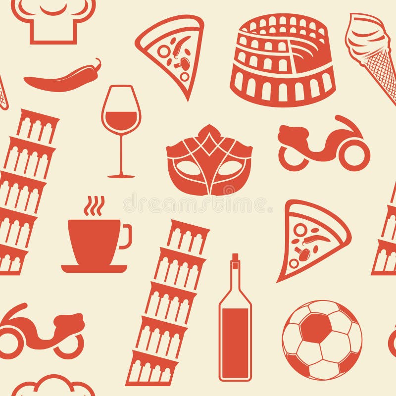 Italian pattern stock vector. Illustration of vector - 23321188